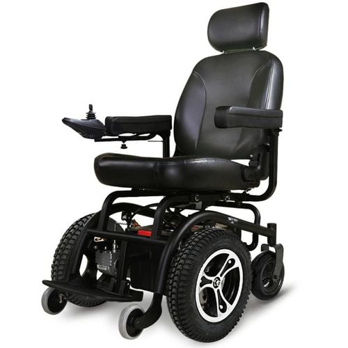 EQUIPMED Front Wheel Drive Power Electric Wheelchair, Up to 35km Range ...