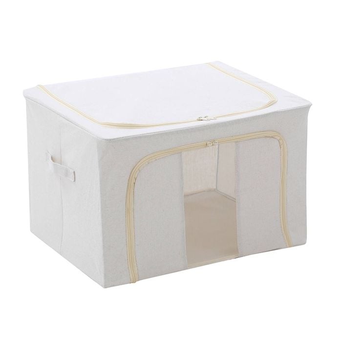 Boxsweden 50cm Linen Collapsible Storage Box - Bunnings Australia
