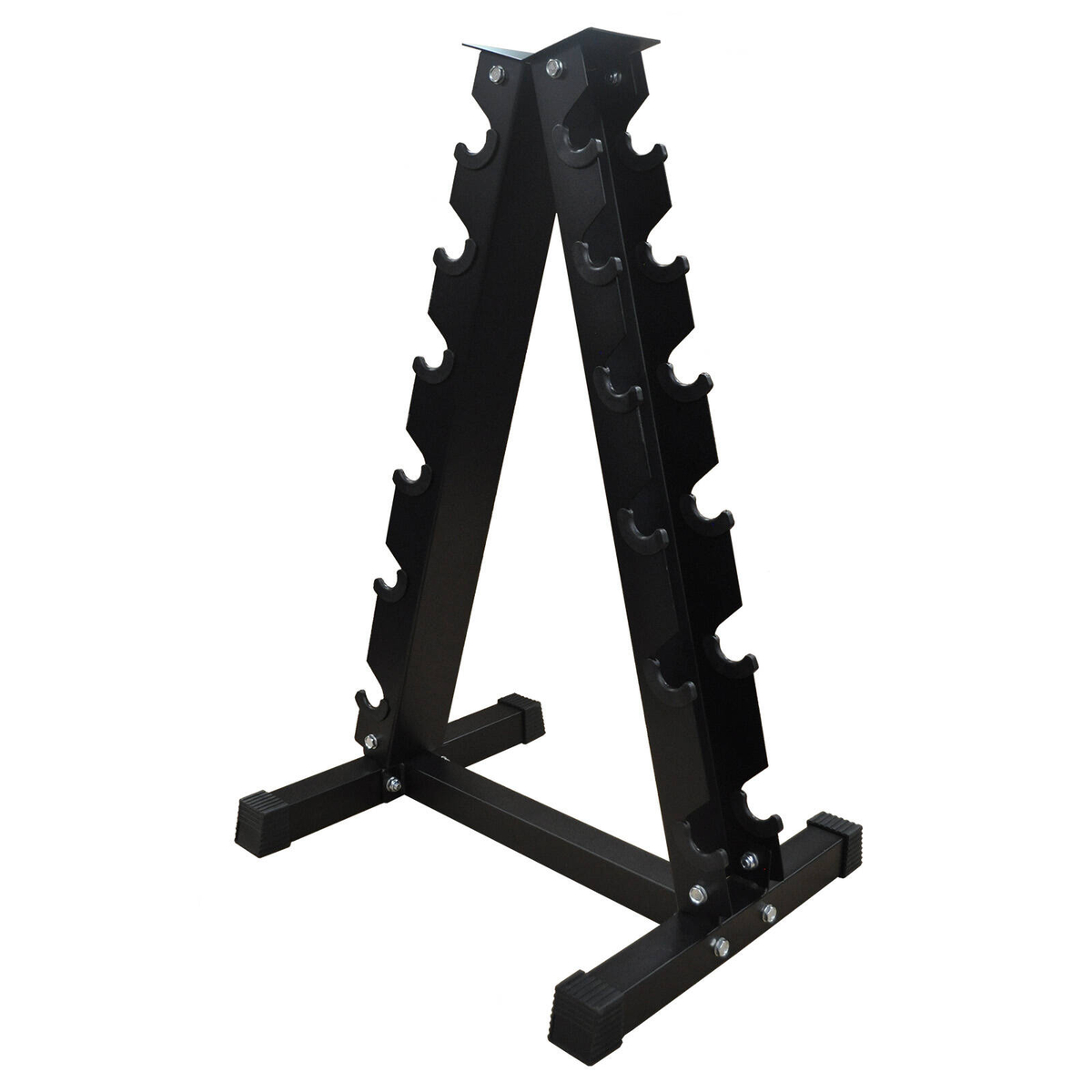 6 Pair A Shape Dumbbell Rack Home Gym Dumbbell Weight Storage Tree ...