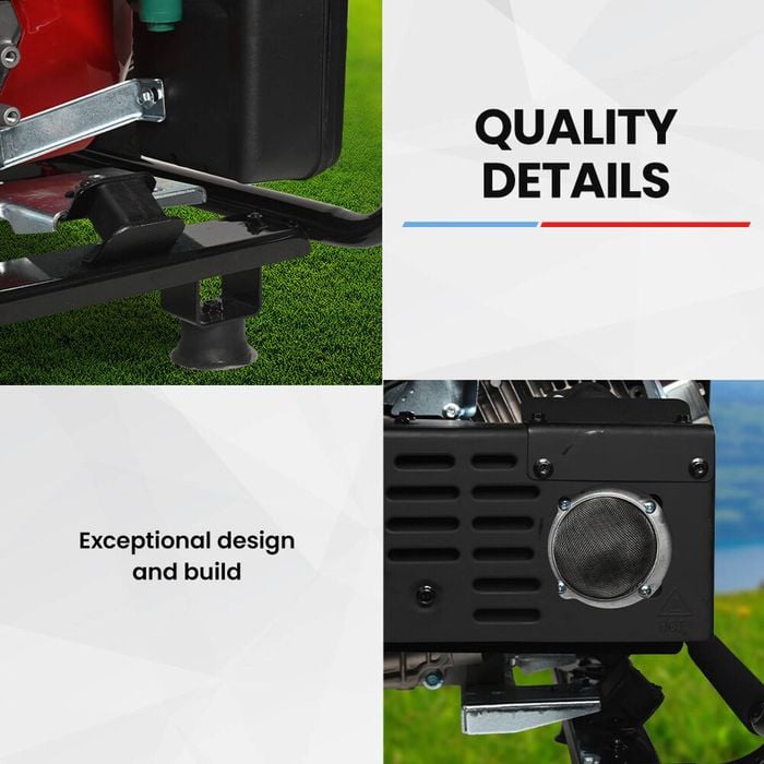 GENPOWER 8.5kW Peak 7.2kw Open Frame Inverter Generator, Push-Button ...