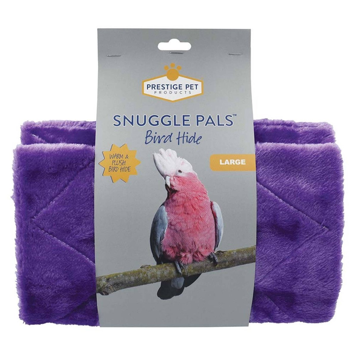 Prestige Pet Snuggle Pals Cosy Tent Bird Hide Purple Large - Bunnings ...