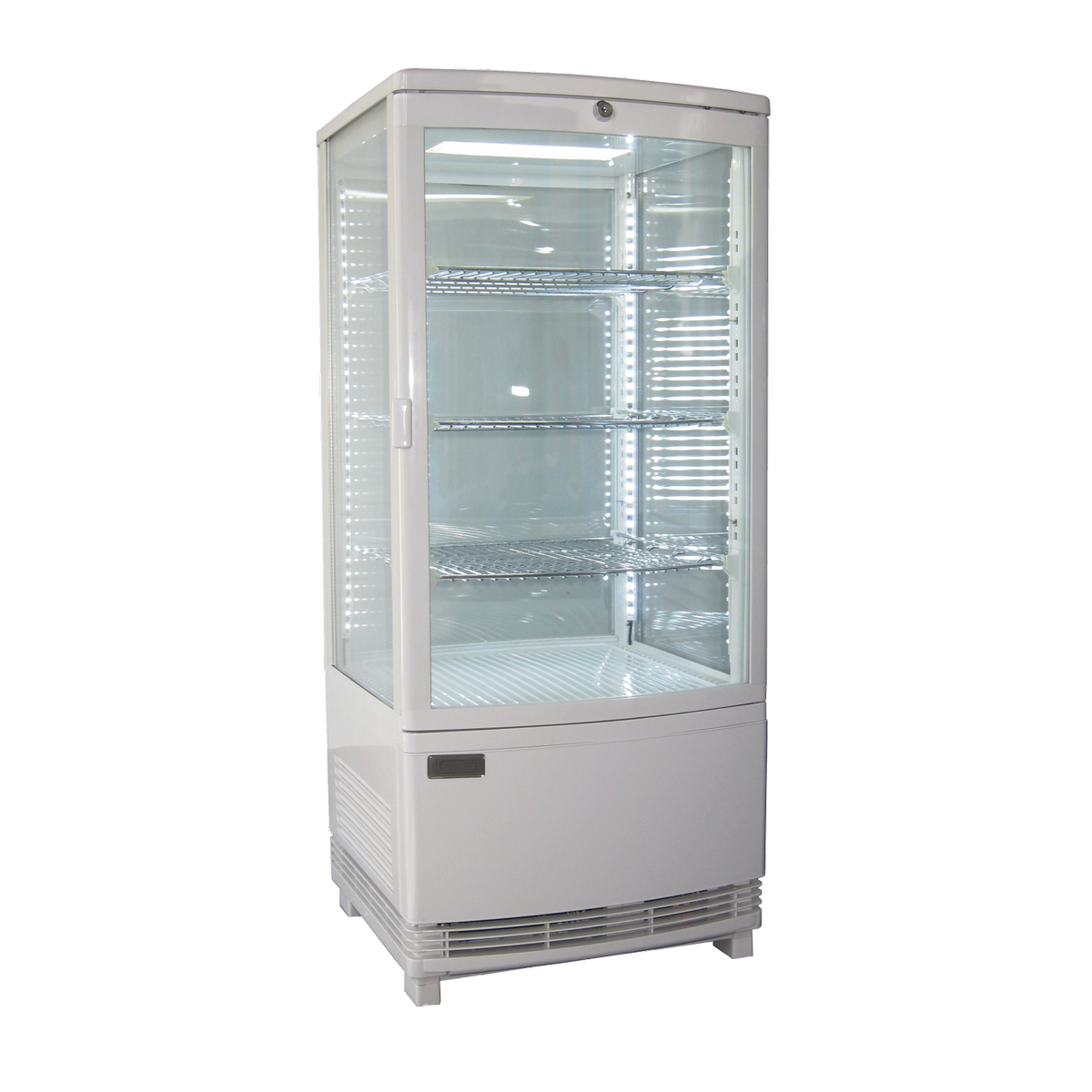 Exquisite Counter Top Display Refrigerators White with 4 corner LED 86 ...