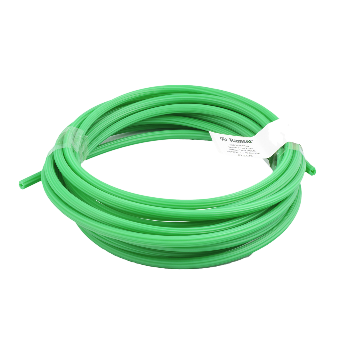 Ramset 7mm x 5m Green Wall Plug Roll - Bunnings Australia