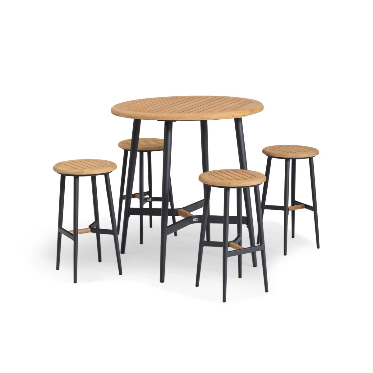 SIMPO Bella 5-Piece Outdoor Bar Setting - Bunnings Australia