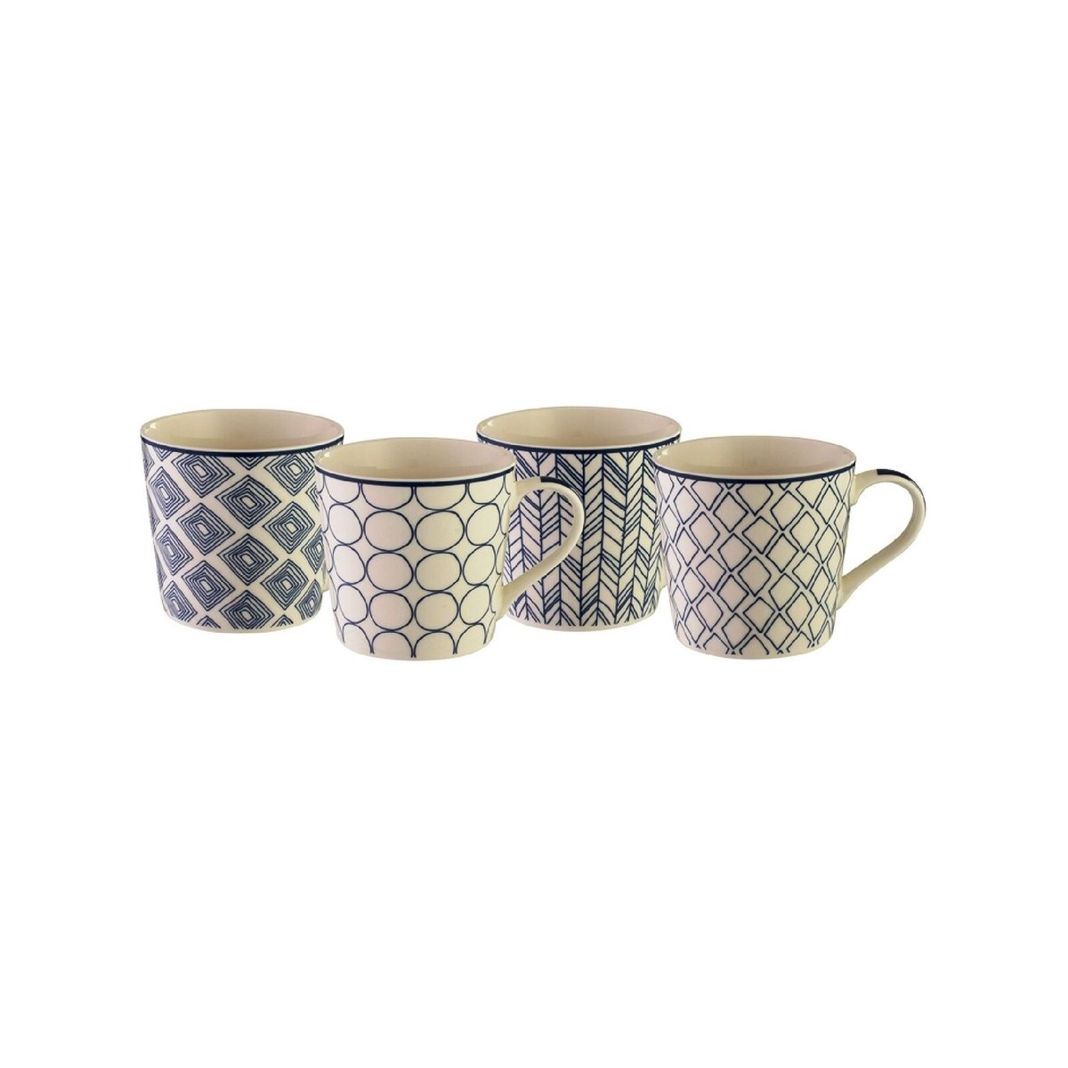 Bundanoon New Bone China Coffee & Tea Mugs - 425ml Mod Contempo ...