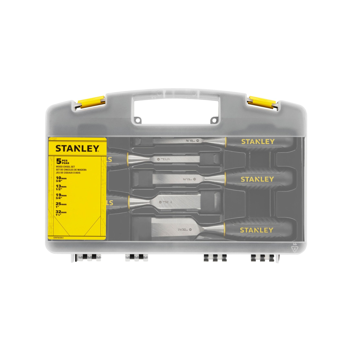 Stanley 5 Piece Essentials Chisel Set - Bunnings Australia
