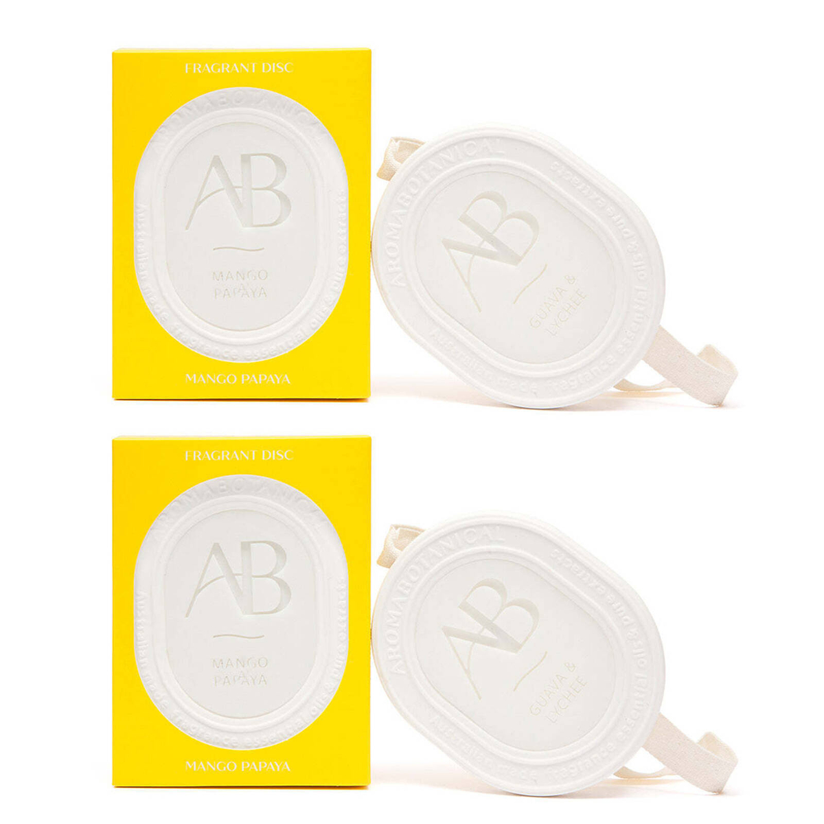 2PK Aromabotanical Fragrant Disc Scented Fragrance - Mango Papaya ...