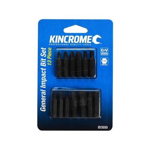 Kincrome General Impact Bit Set - 13 Piece - Bunnings Australia