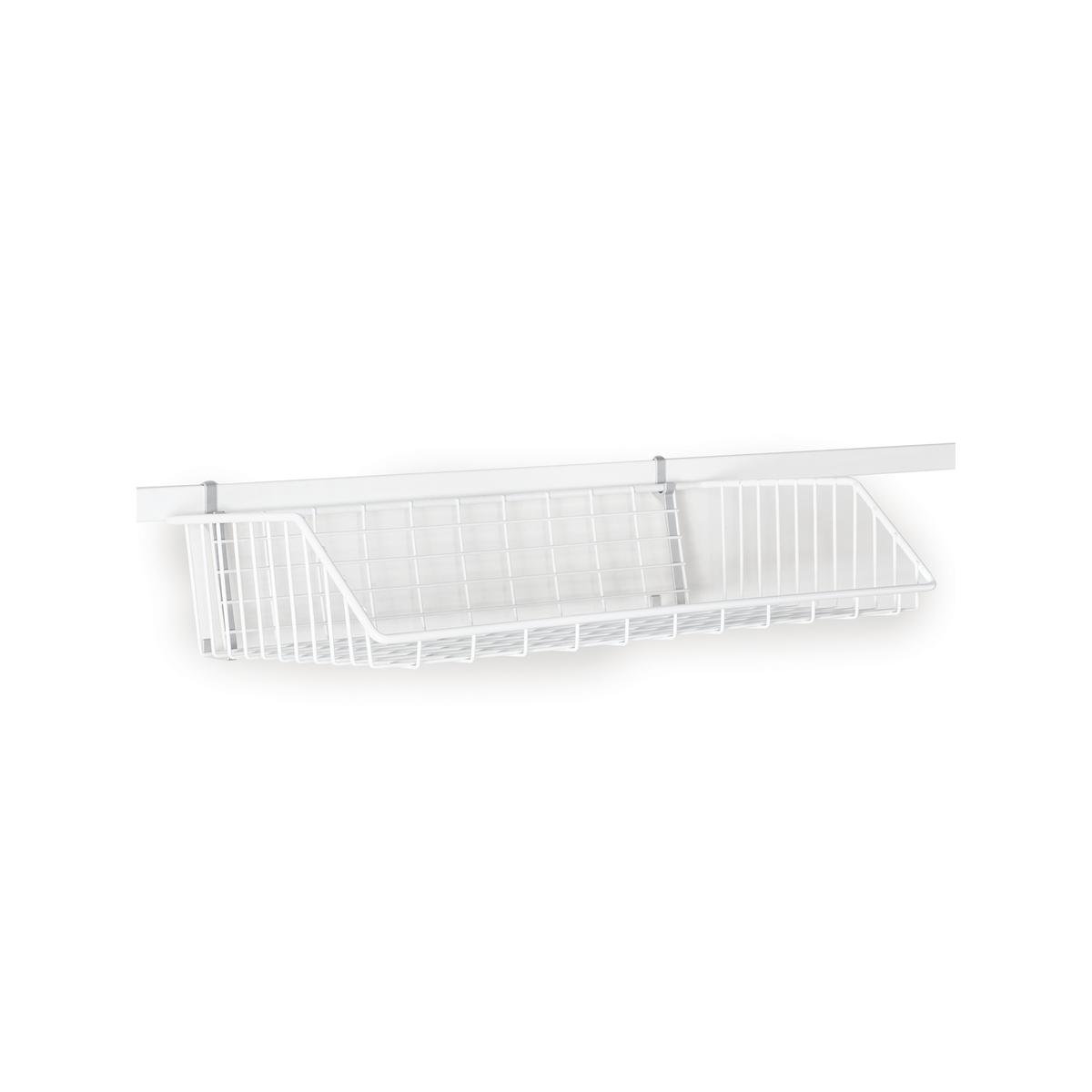 StoreEase White Mini Rail Open Front Basket - Bunnings New Zealand