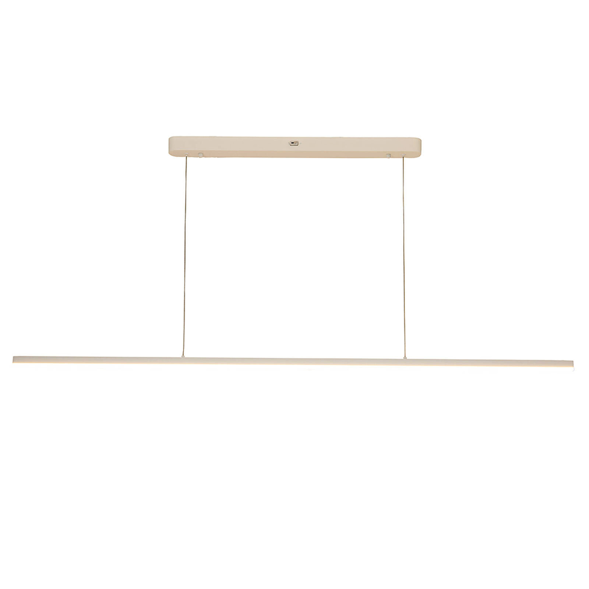 Vencha Beam 30w LED Linear Pendant Light - 1.5m White - Bunnings Australia