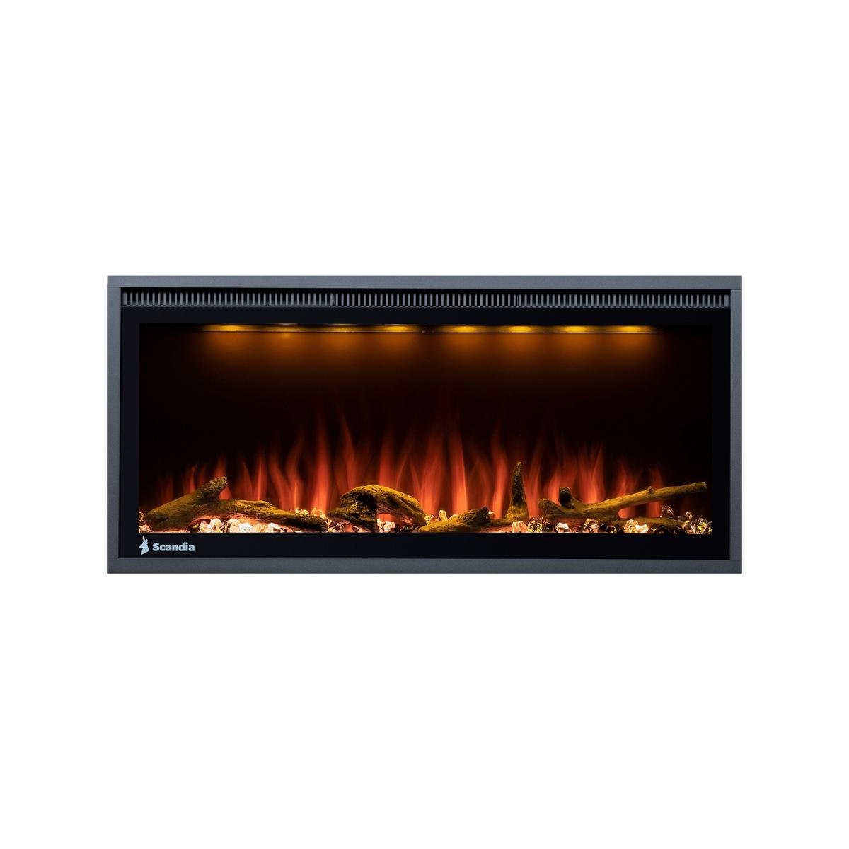 Scandia 36" Aurora Electric Fire - Bunnings Australia