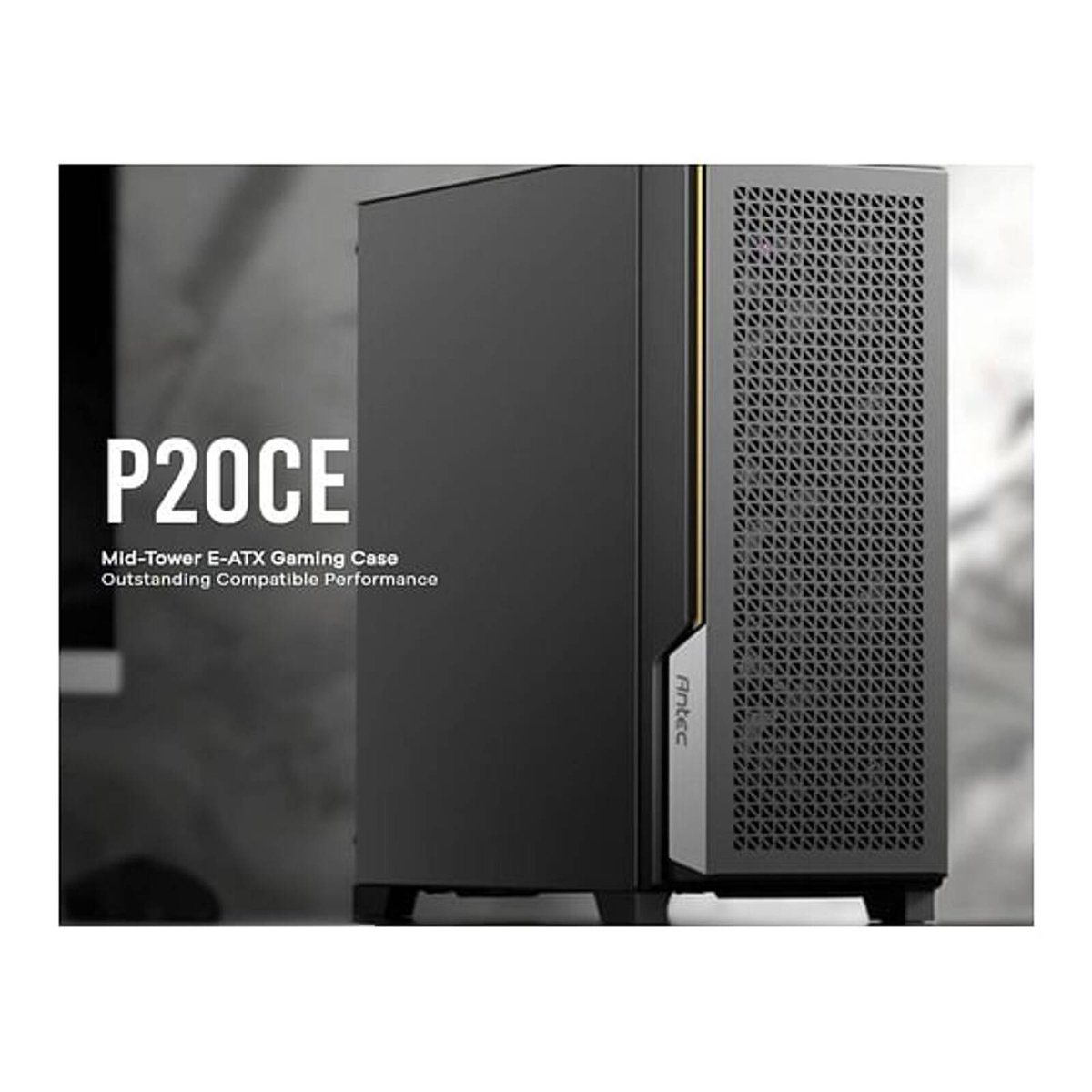 Antec P20ce Solid Side Panel Mid-tower E-atx Gaming Case - Bunnings ...
