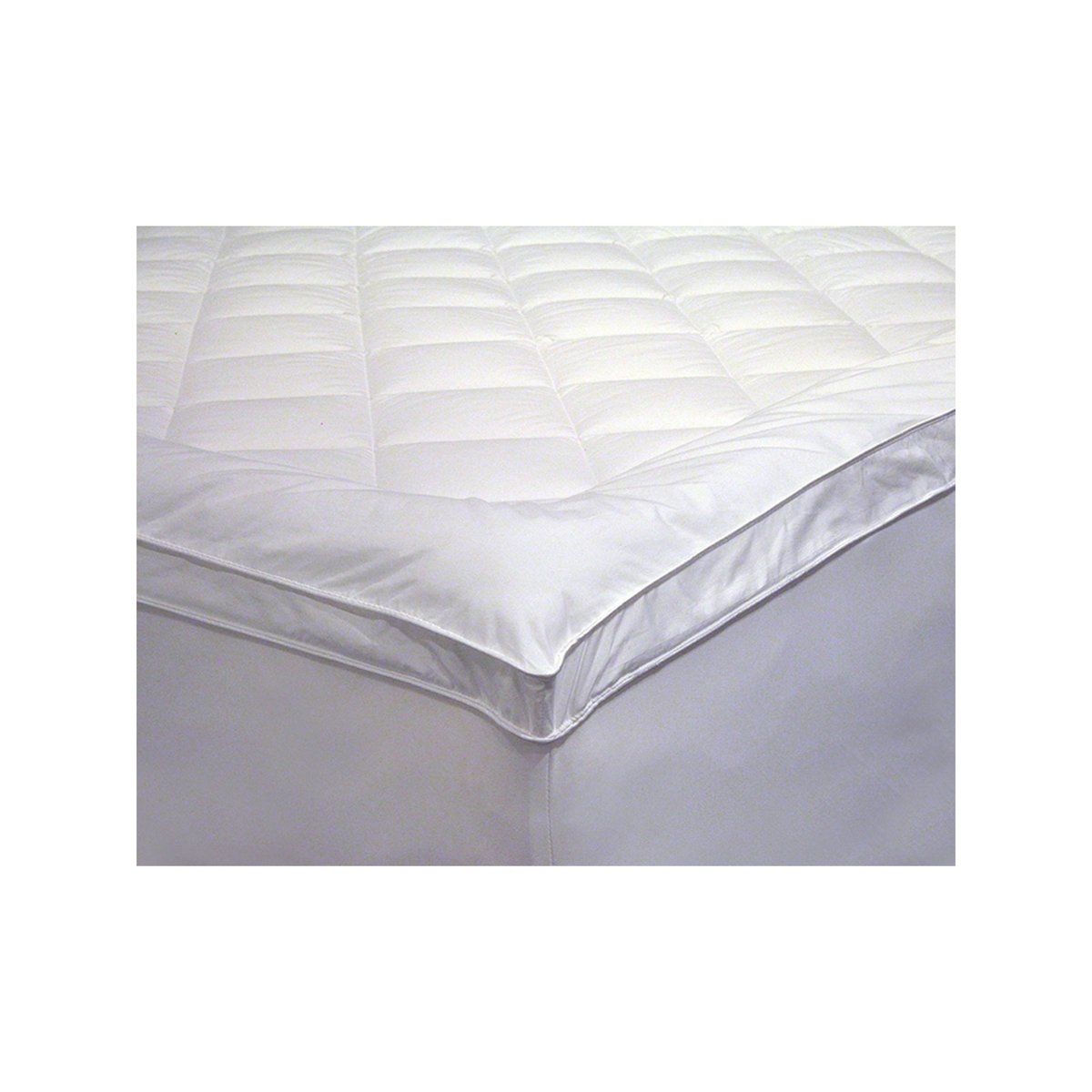 Jason Commercial Double Bed Microloft Mattress Topper 137x189cm ...
