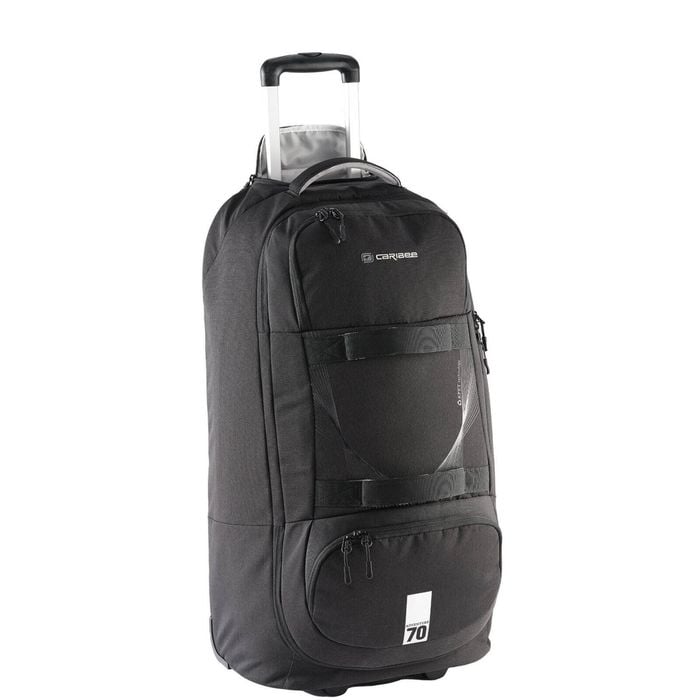 Caribee Adventure 70L Hybrid Wheeled Travel Backpack Black - Bunnings ...