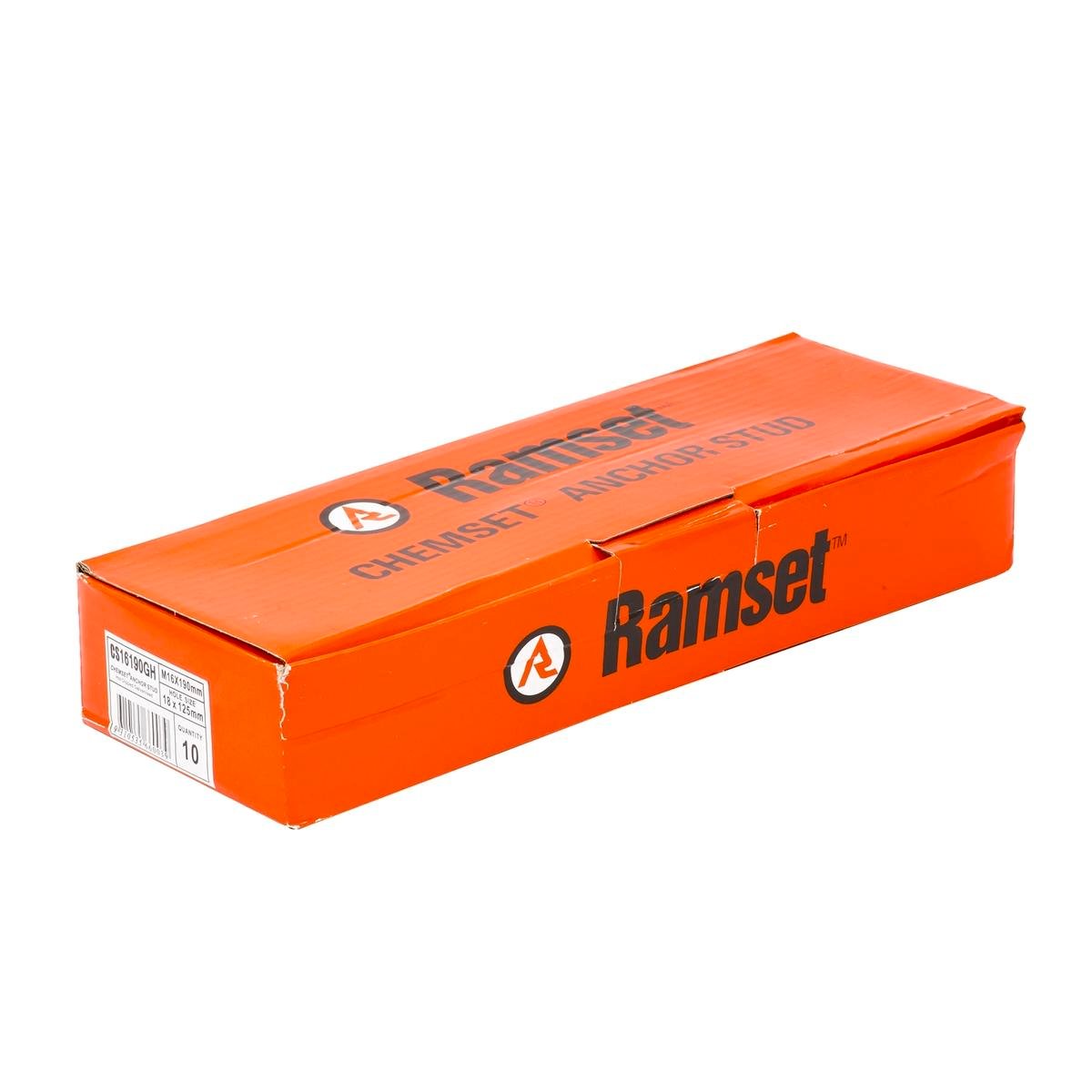 Ramset M16 x 190mm Chemset Anchor Stud Galvanised - 10 Pack - Bunnings ...