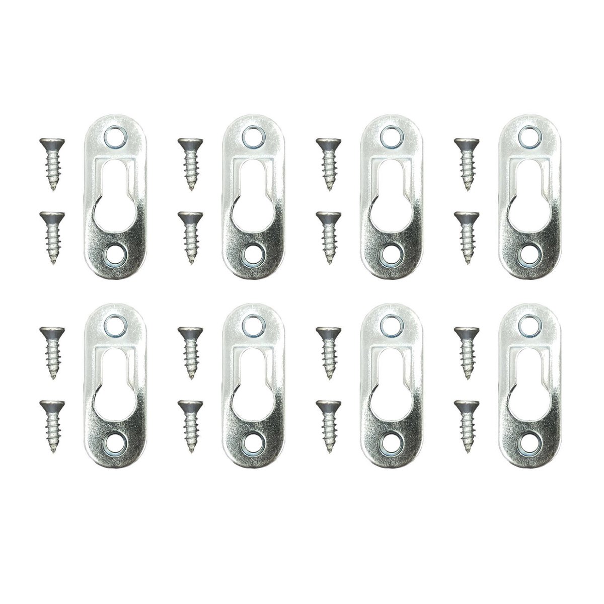 Everhang 10kg Picture Hanging Keyhole Plate - 8 Pack - Bunnings New Zealand