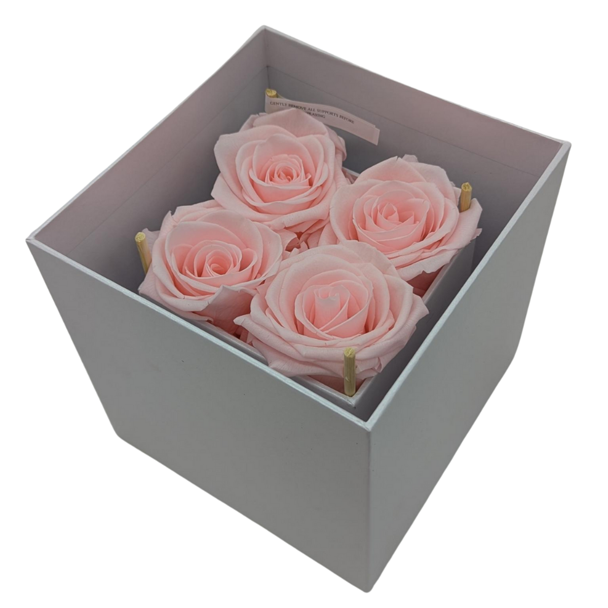 Blooms of Joy 15x15x15.5cm Pink Rose Hat Gift Box - Bunnings Australia