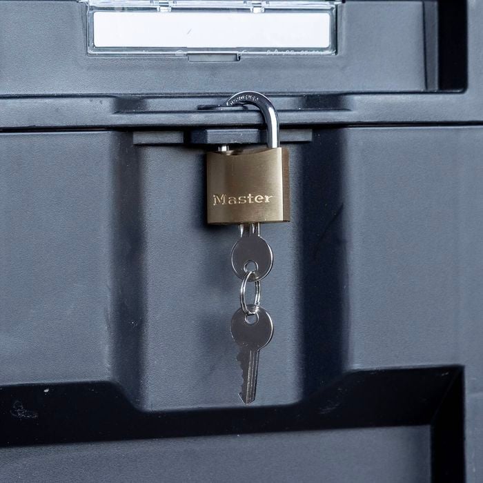 Master Lock 30mm Brass Keyed Padlock - 2 Pack - Bunnings Australia