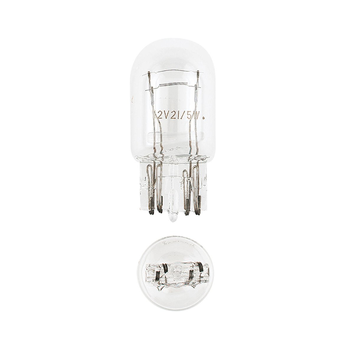 Narva 12V 21/5W T20 Incandescent Wedge Globe - 2 Pack - Bunnings Australia