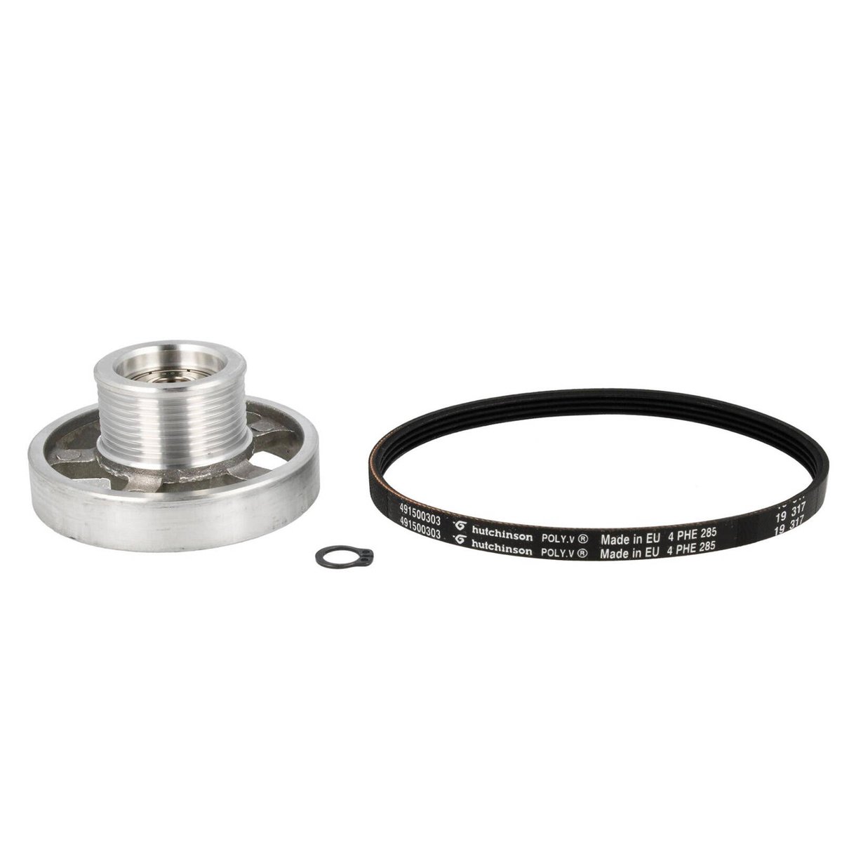 Genuine Beko Condenser Dryer Motor Fan Pulley and Belt Repair Kit ...