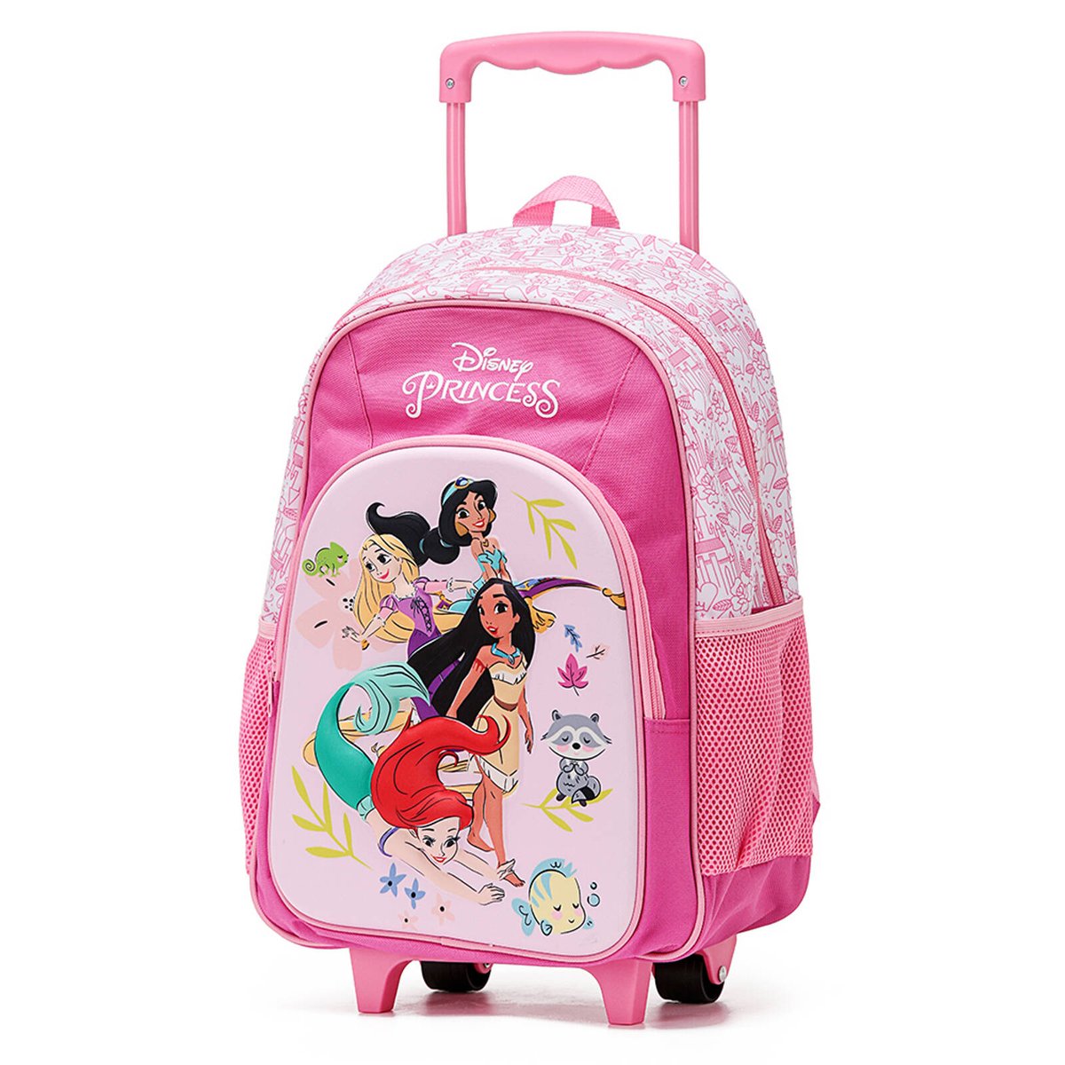 Disney Princesses Kids 17" Travel Backpack w/ Wheels - Pink - Bunnings ...