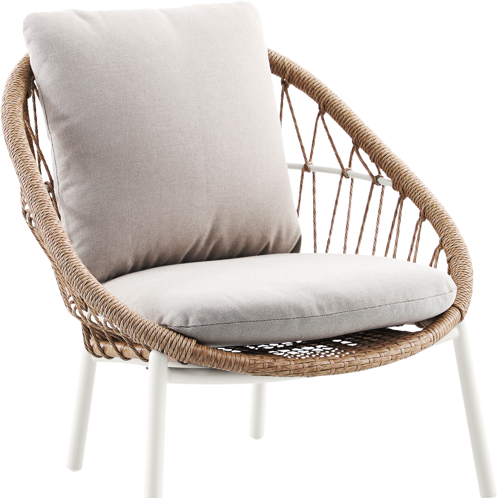 1 Seater Soller Steel Arm Chair | Mimosa