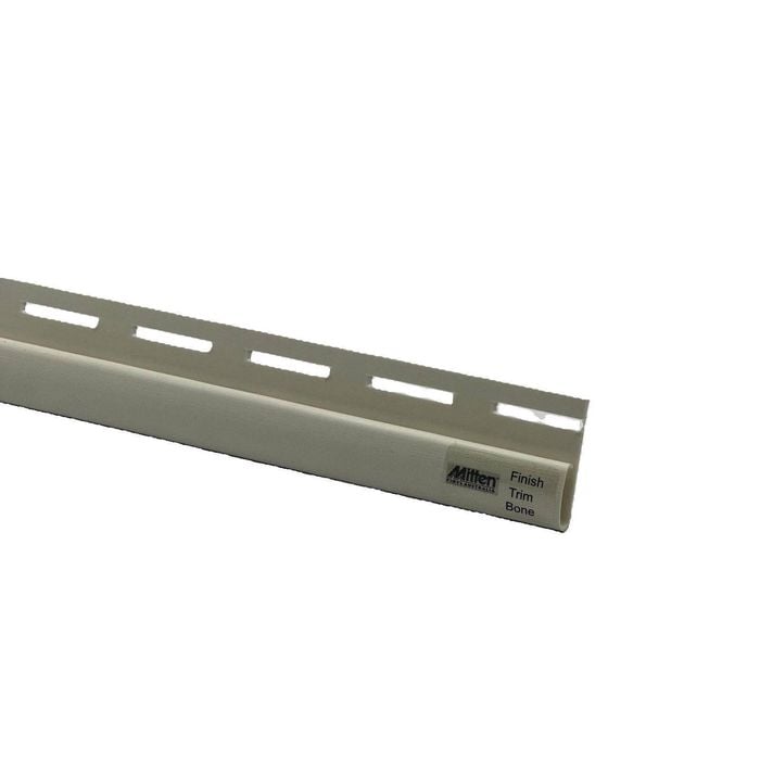 Mitten Vinyl Australia 3.66m Bone Vinyl Cladding Finish Trim - Bunnings ...