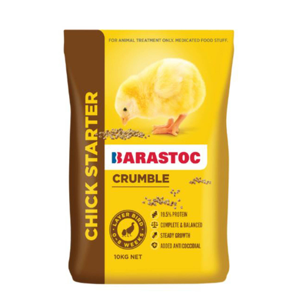Barastoc Chick Starter Crumble Pellet for Chicks with Small Beaks 10kg ...