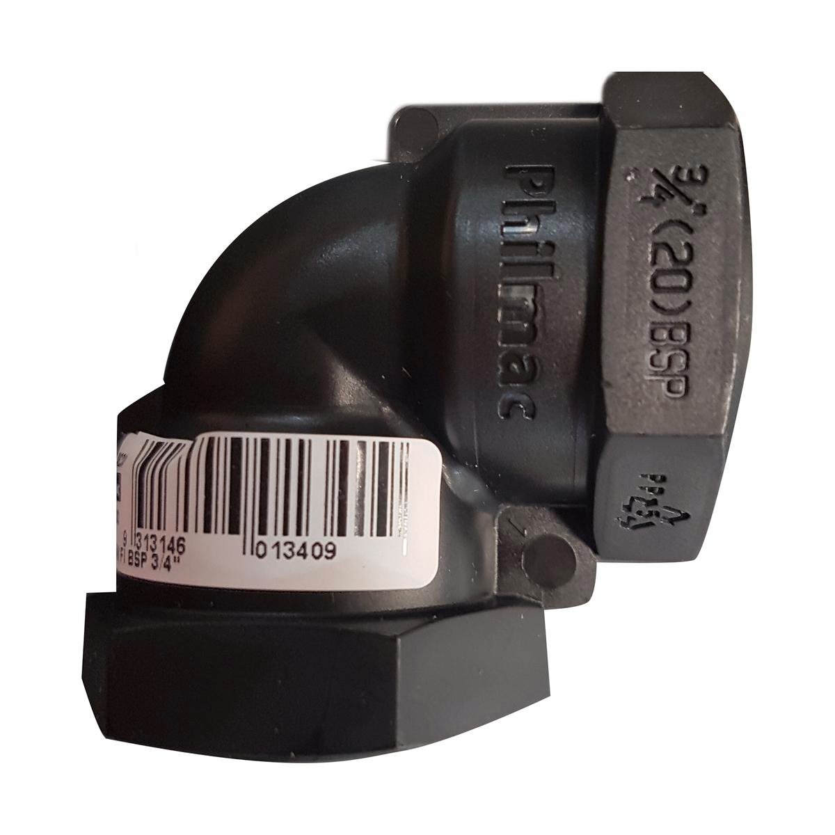 Philmac 3/4" BSP Thread Pipe Elbow - Bunnings Australia