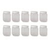 10x 250g Plastic Honey Jars + Lids - Square Clear Food Grade Packaging ...