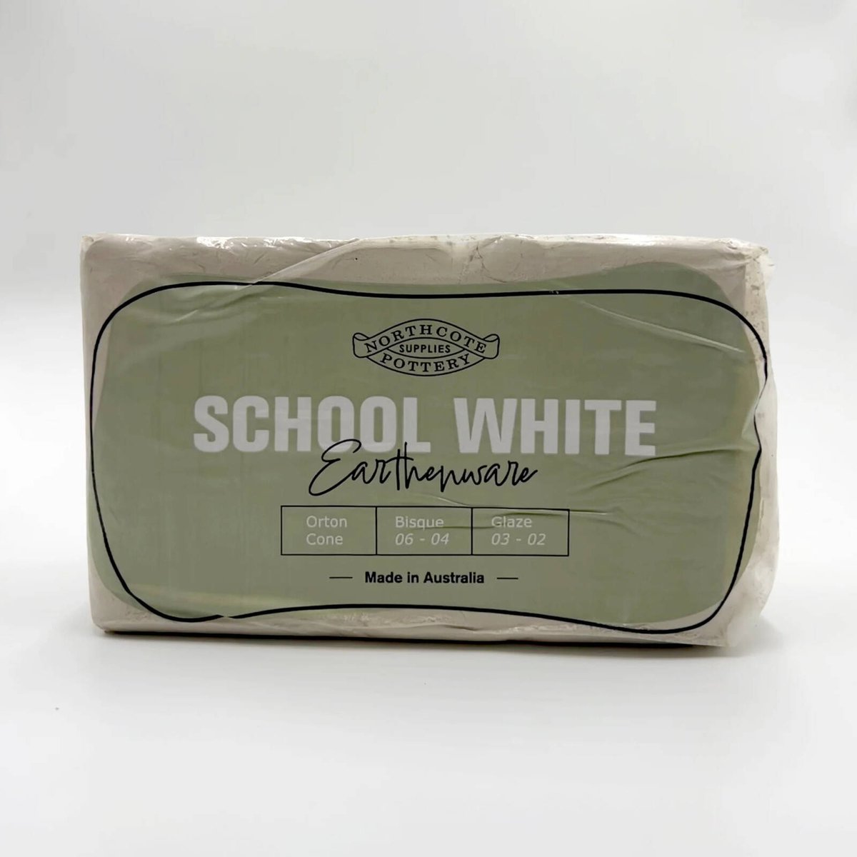 Clayworks Schoolwhite - Earthenware Clay - 10kg - Bunnings Australia