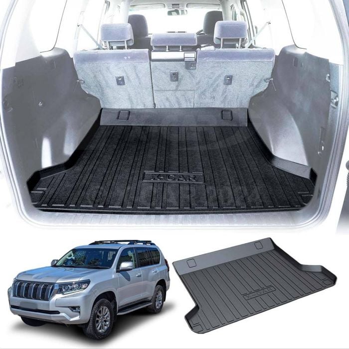 Cargo Rubber Waterproof Mat Boot Liner Cover for TOYOTA PRADO 150 ...