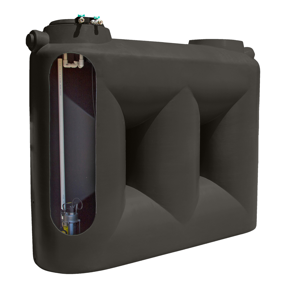 Clark Tanks 5000L Native Grey Tradepack Tank And Davey Evo MK2 Pump ...