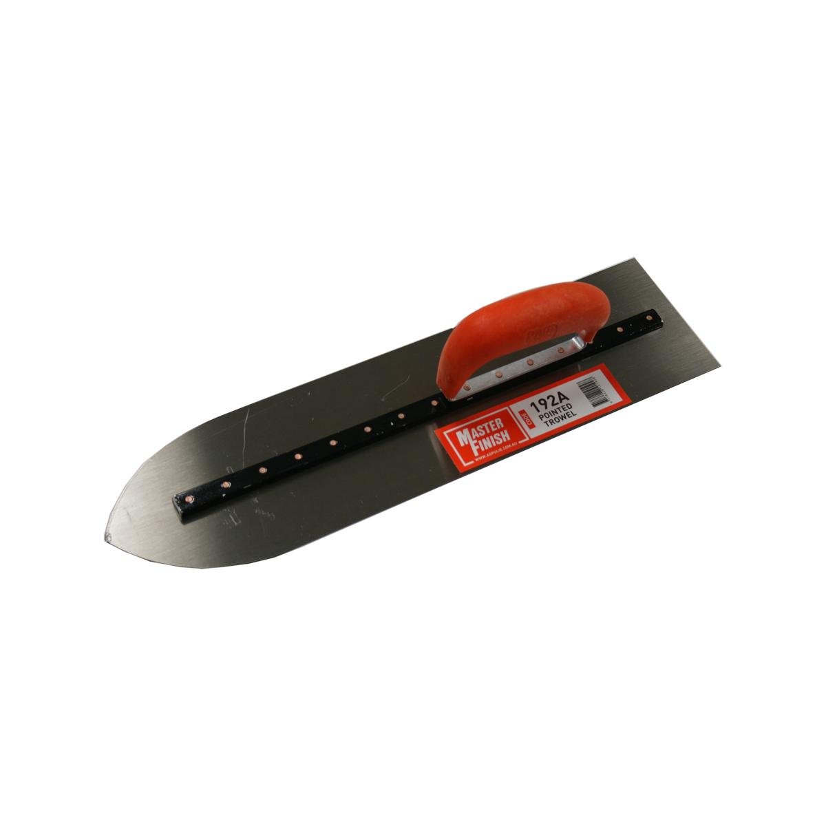 Masterfinish 115 x 450mm Pointed Trowel - Bunnings Australia