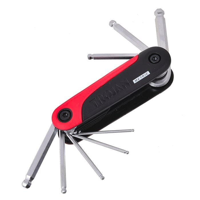 Trojan 8 Piece Metric Hex Key Set - Bunnings Australia