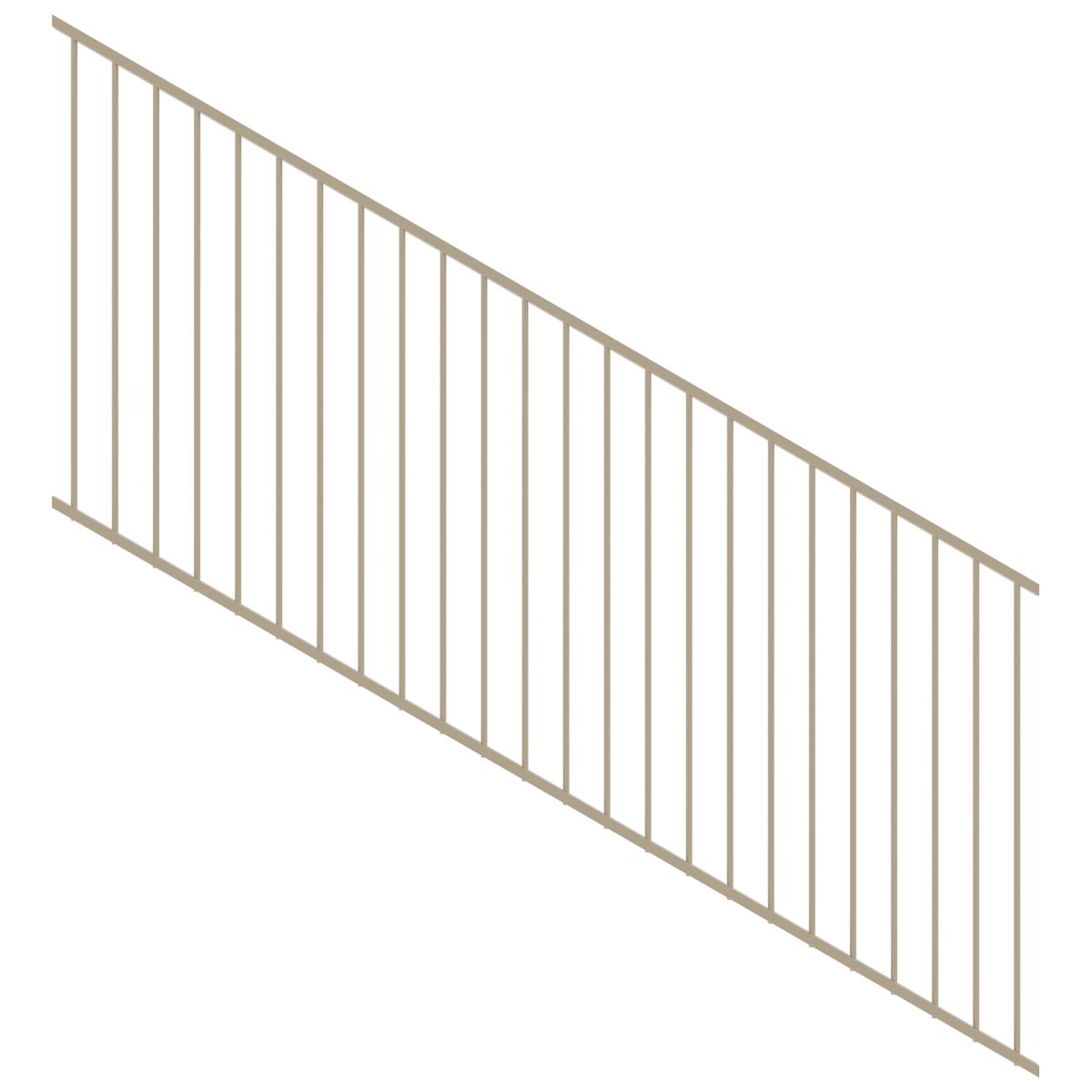 ProtectorAl 1201 - 2400 x 900mm Paperbark Raked 16-30º Flat Top Garden ...