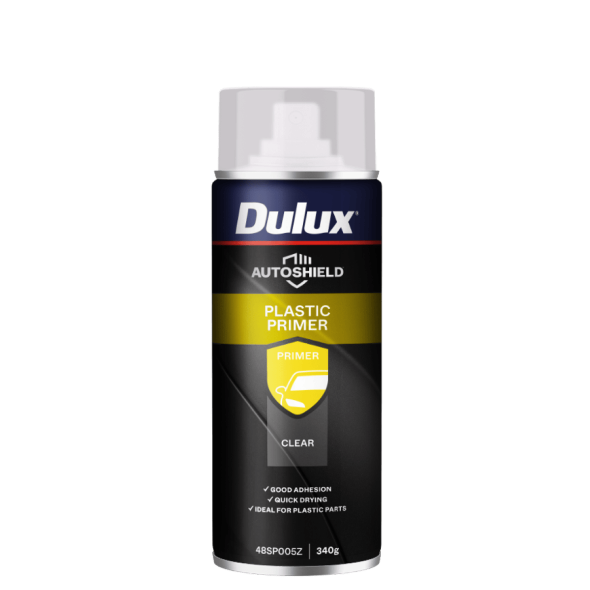 Dulux 340g Clear Autoshield Plastic Primer Spray Paint - Bunnings Australia