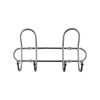 Adoored Satin Chrome Wire Hook Rail With 2 Hooks - Bunnings Australia