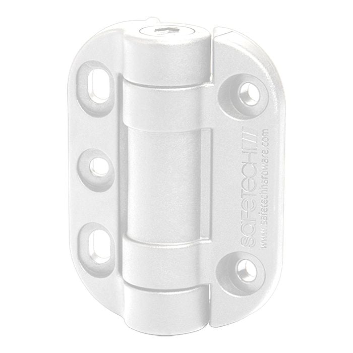 ProtectorAl White G8Safe Adjustable Pool Hinge - 2 Pack - Bunnings New ...