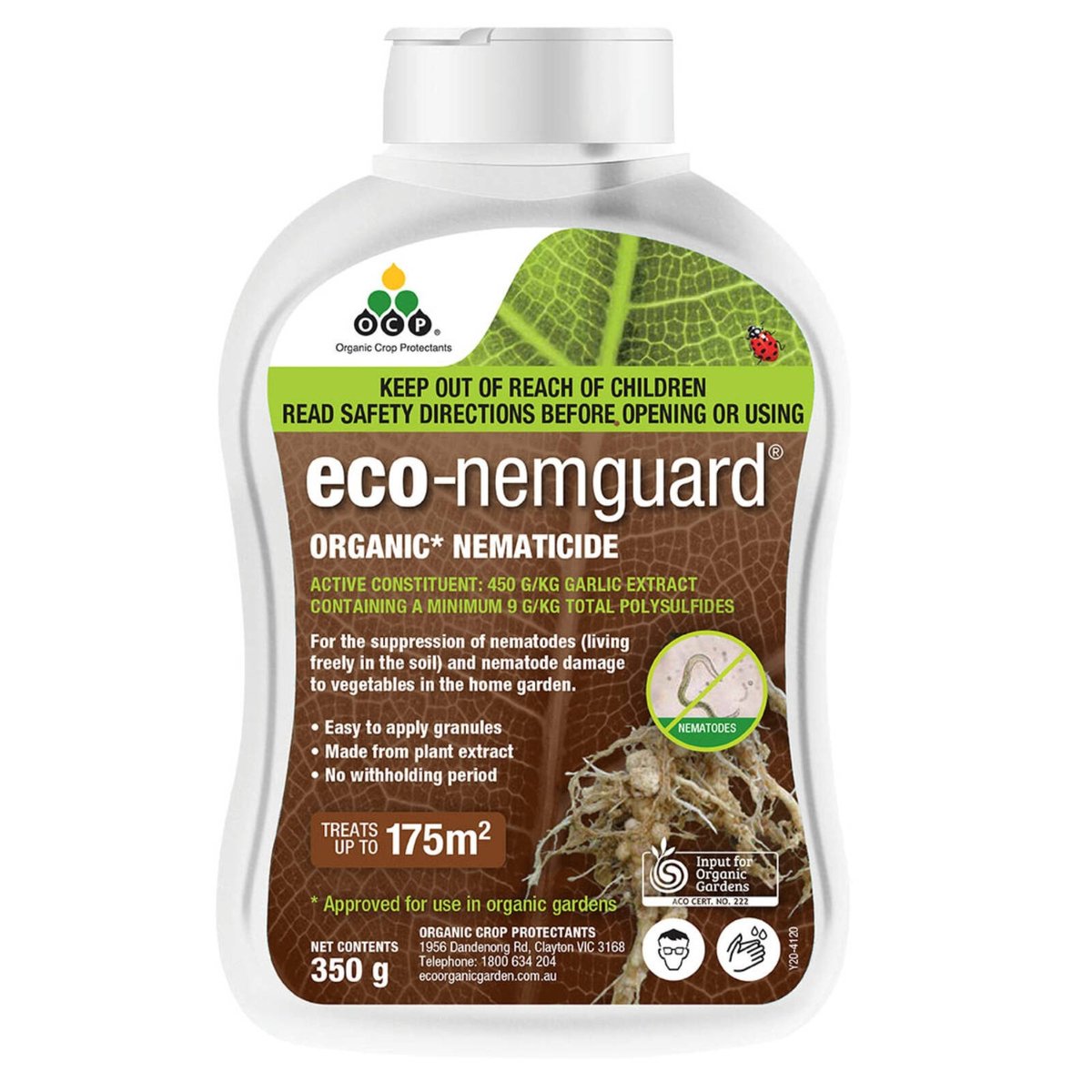 OCP 350g Eco-Nemguard Organic Nematicide - Bunnings Australia