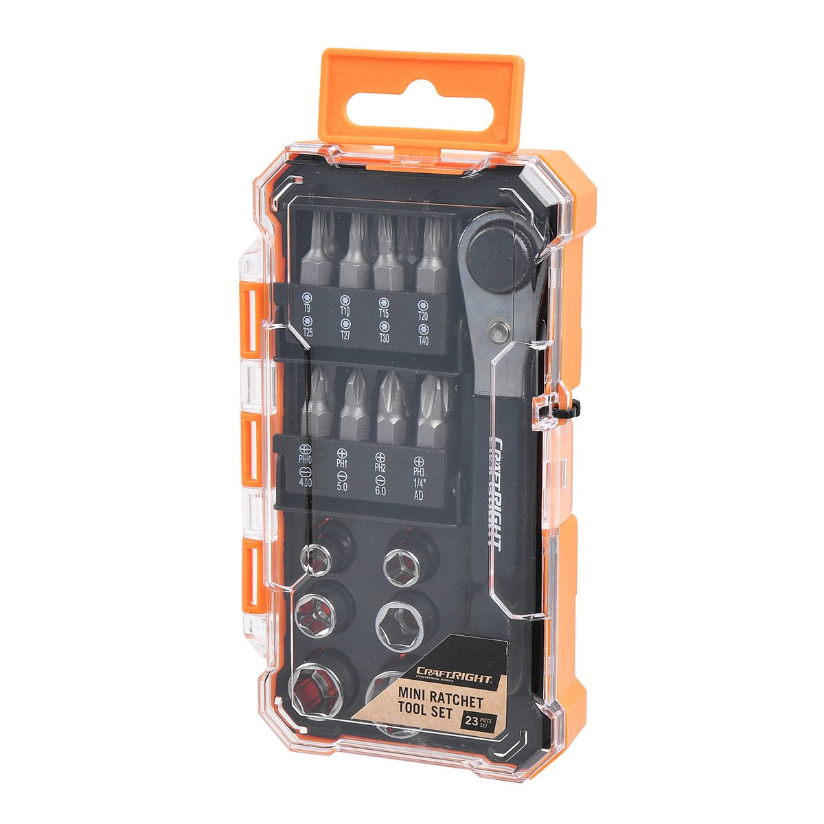 Craftright 23 Piece Mini Ratchet Tool Set - Bunnings New Zealand