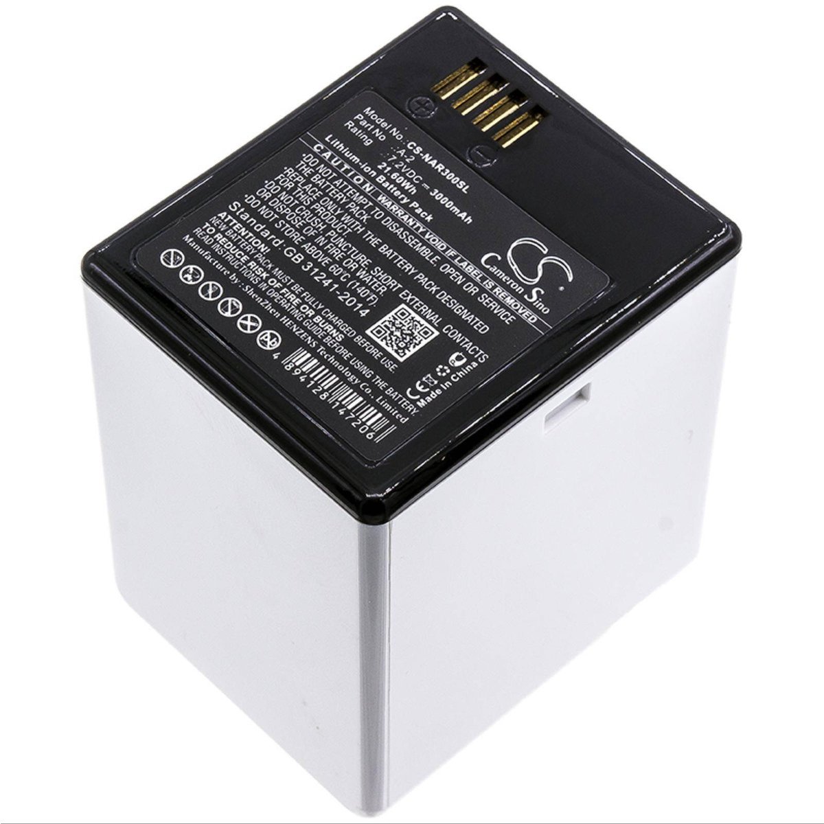 Replacement A-2 Battery for Arlo Go VMA4410 VML4030 Smart Security ...