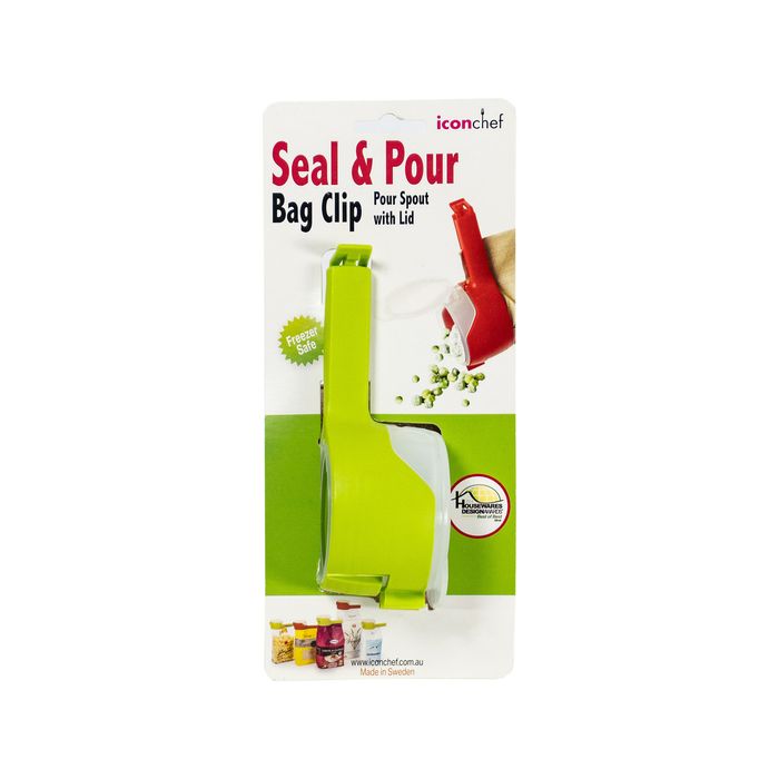 Icon Chef Seal & Pour - Green - Bunnings Australia