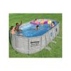 Bestway 5.49m x 2.74m x 1.22m Power Steel Swim Vista Oval Above Ground Pool Set - Bunnings Australia