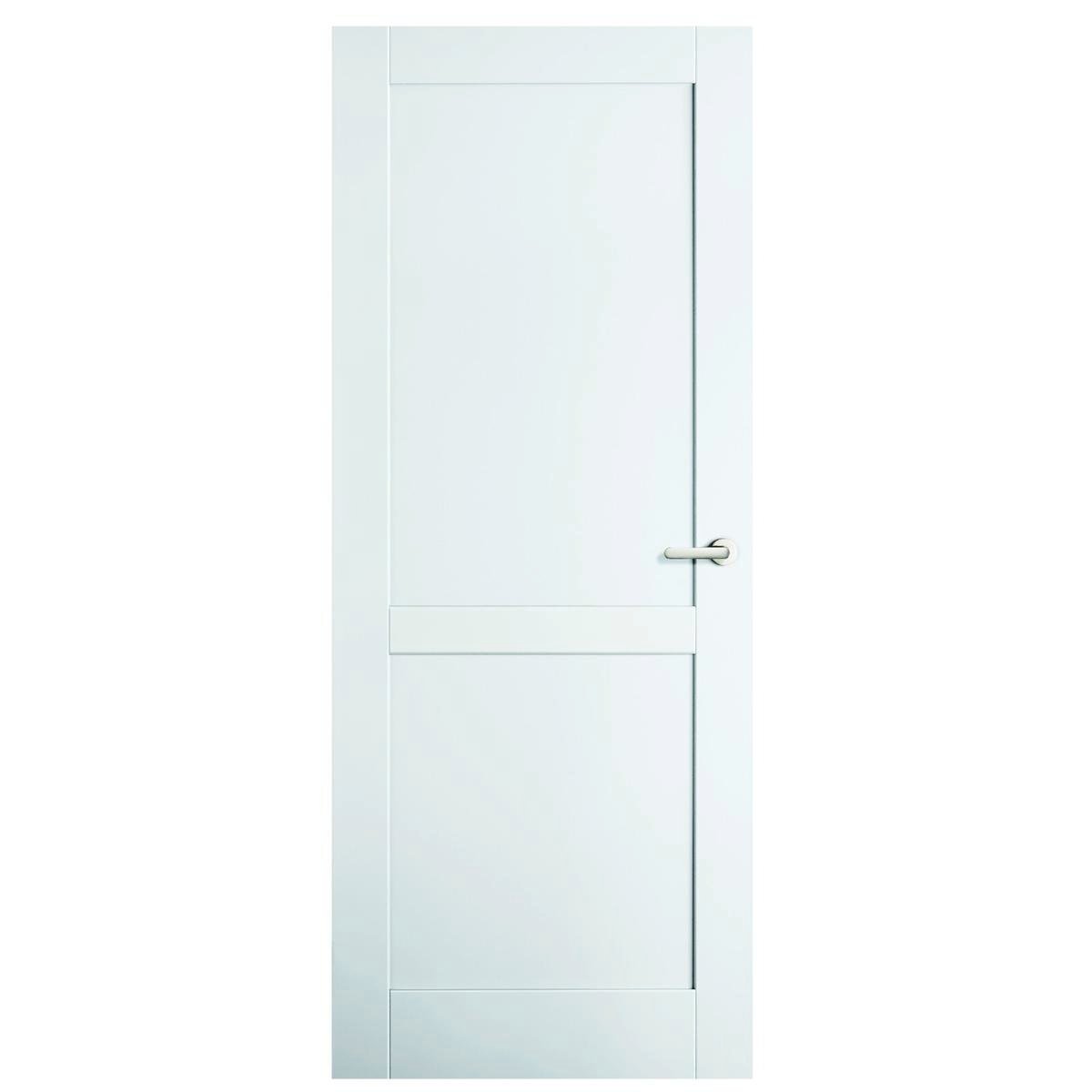 Corinthian 2040 x 820 x 35mm Internal Door Moda Primed PMOD8 - Bunnings ...