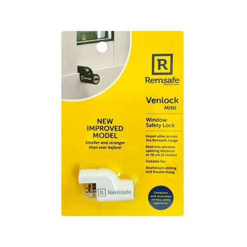 Remsafe White Venlock VL2 Window Restrictor - Bunnings Australia