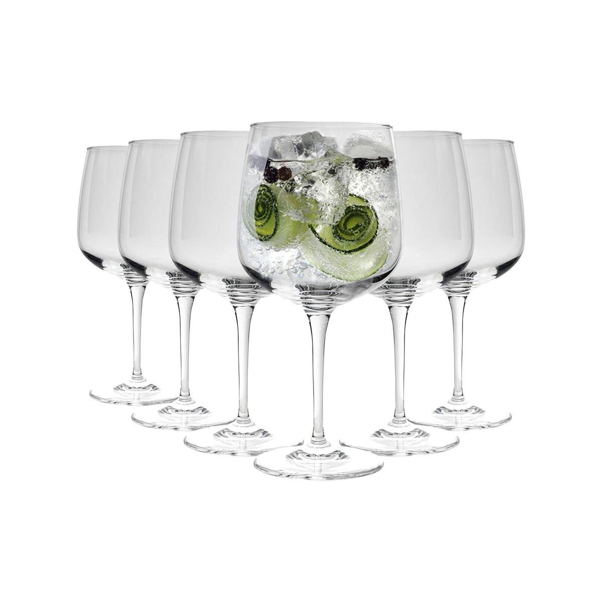Bormioli Rocco Premium Gin & Tonic Cocktail Glasses - 755ml - Pack of 6 ...