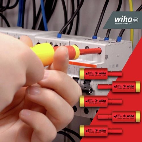 Wiha Torque Adapter Set For slimBits and slimVario Holder - H Piece Set ...