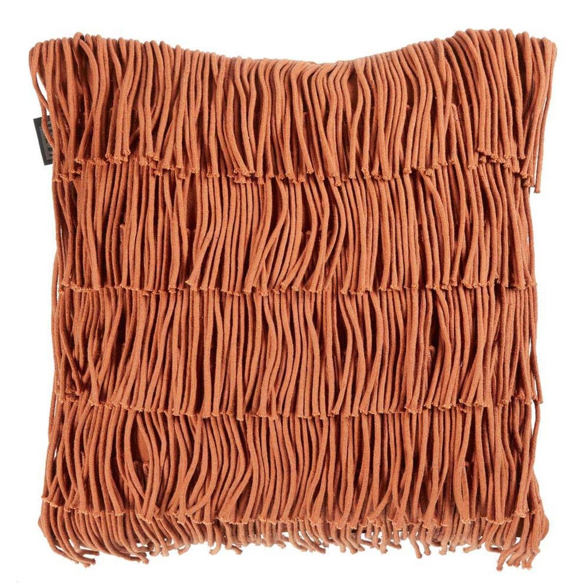 Bedding House 40cm x 40 cm Saddle Brown Flapper Filled Cushion ...