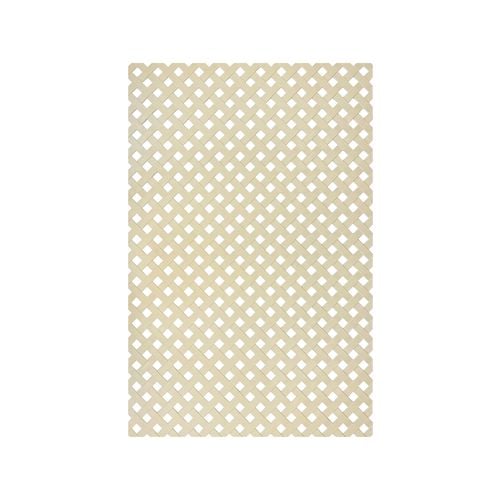Jack Matrix 1800 x 1200mm Smooth Cream Plastic Woven Lattice Bunnings Australia